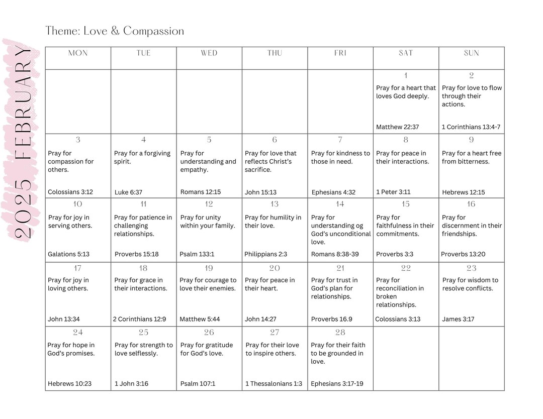 Printable Prayer for Mom Daily Prayer Journal 30 Day Prayer Planner ...