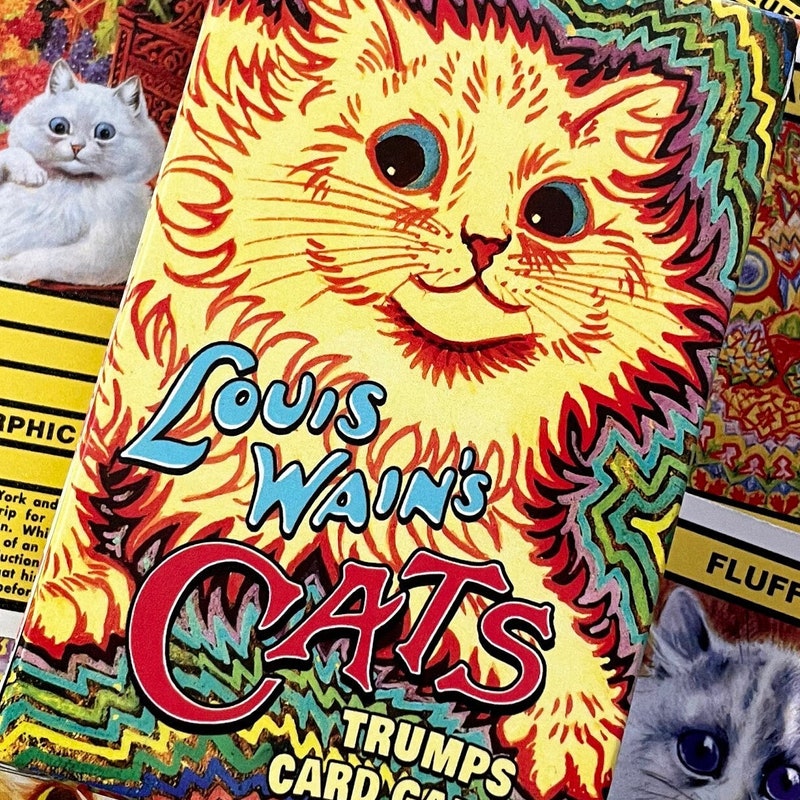 Louis Wain - Etsy