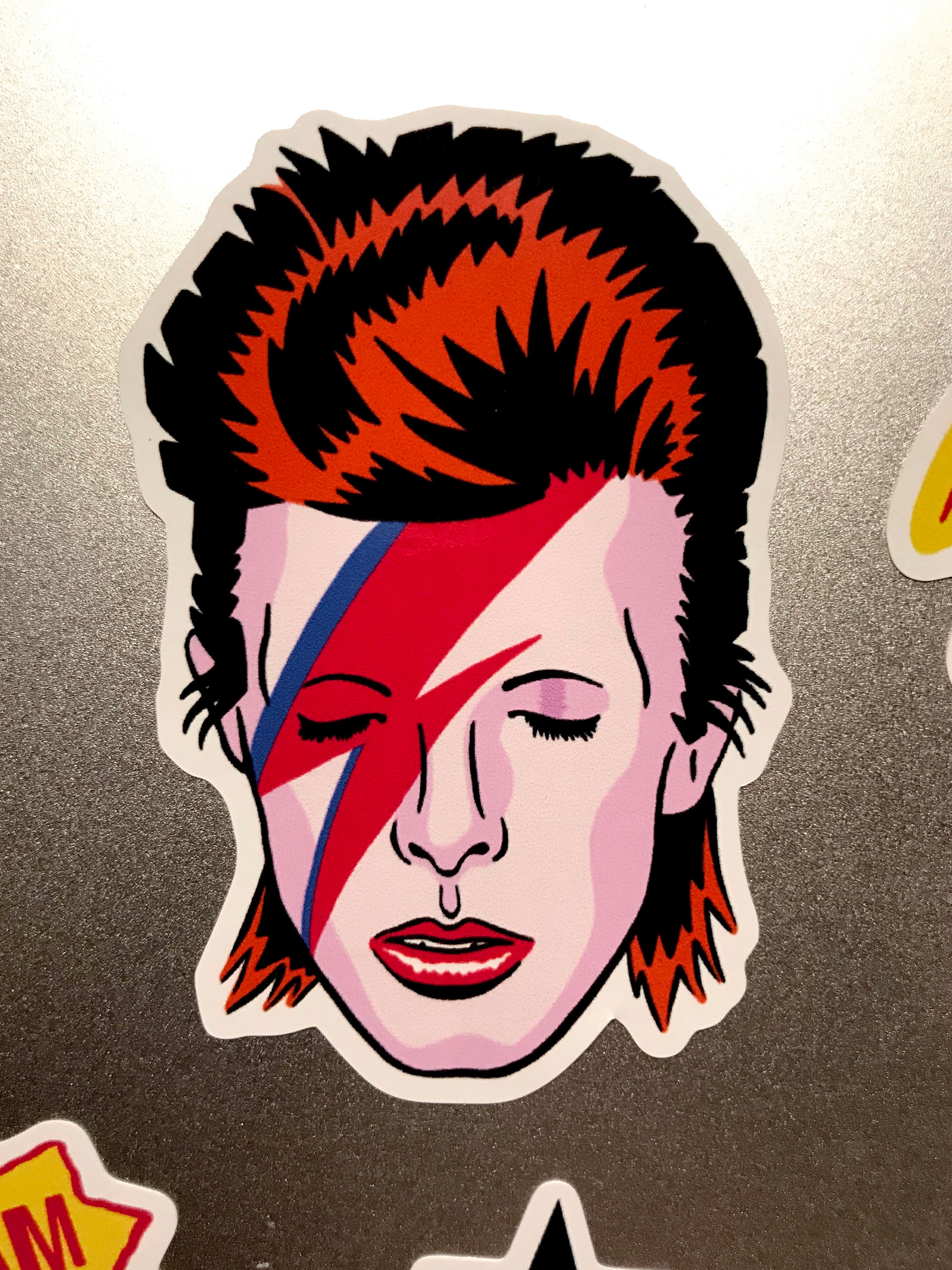 DAVID BOWIE A5 Vinyl Sticker Sheet - Etsy