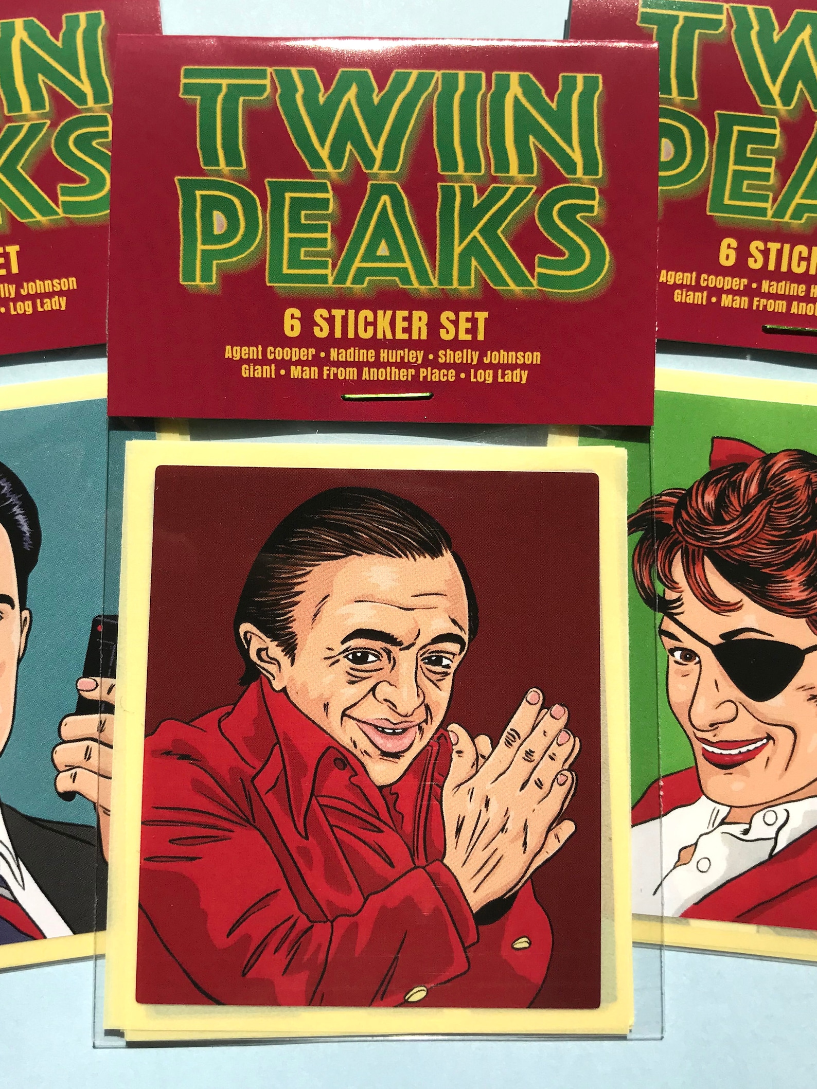 TWIN PEAKS Stickers set A Set of 6 - Etsy