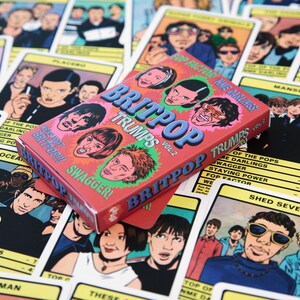 BRITPOP TRUMPS Card Game Vol.2 (30 Britpop Bands Inc. Shed Seven ...