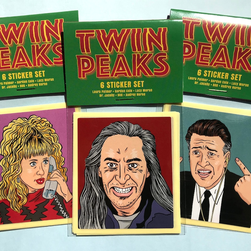 Twin Peaks Sticker - Etsy
