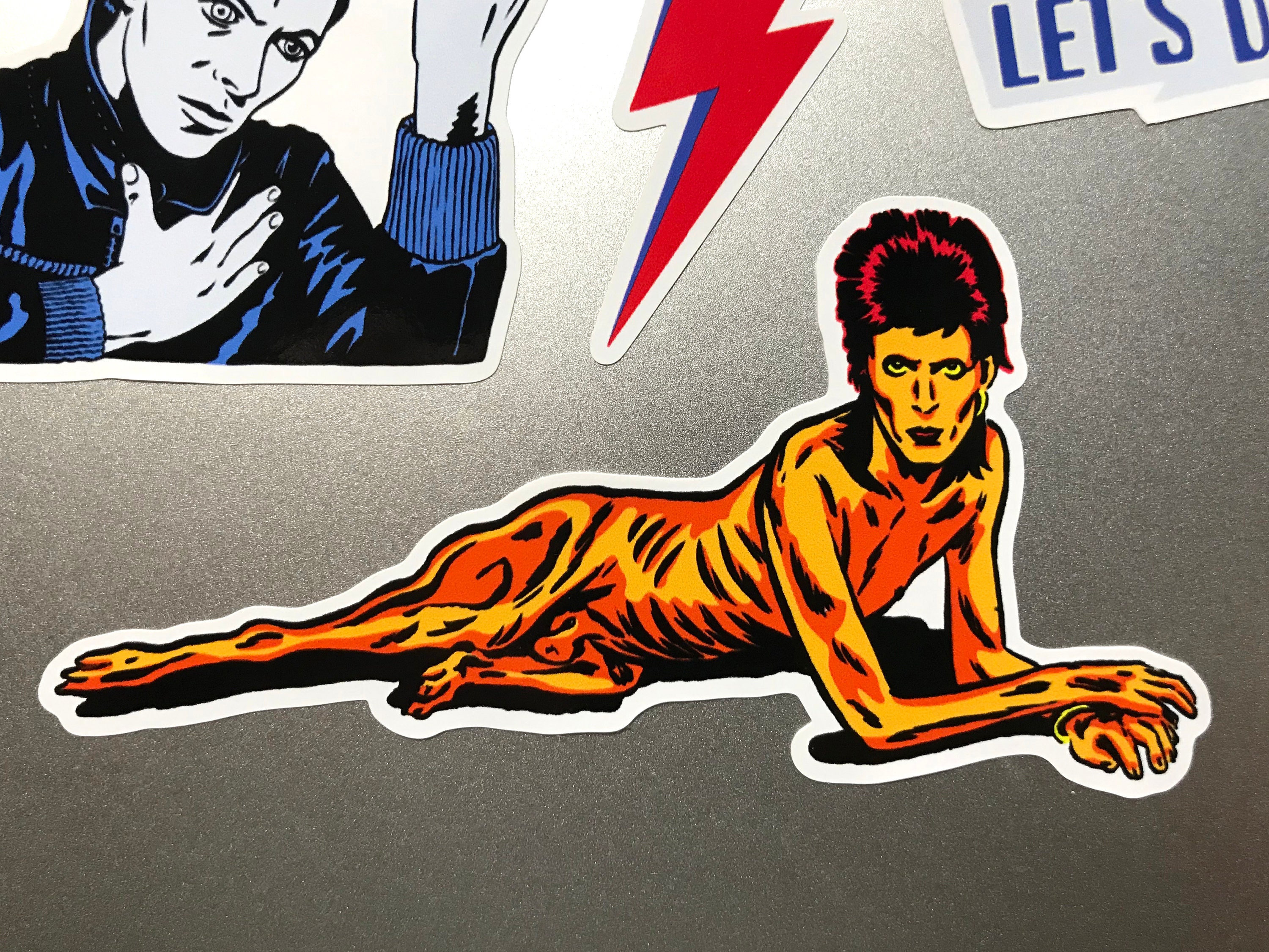 DAVID BOWIE A5 Vinyl Sticker Sheet - Etsy