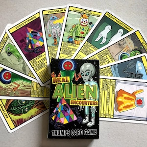 REAL ALIEN ENCOUNTERS - Trumps Card Game (aliens, Ufos, Flatwoods ...