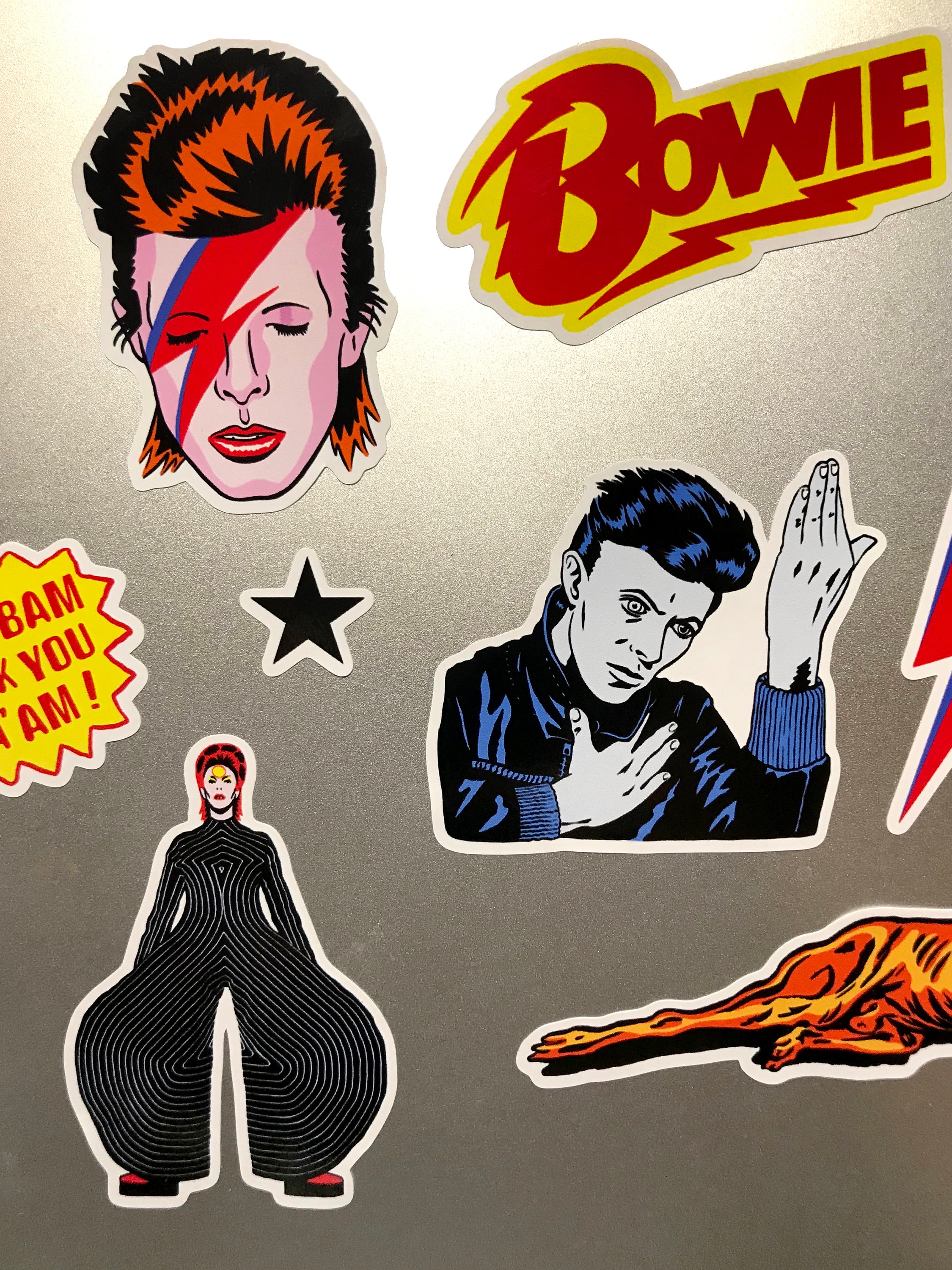 DAVID BOWIE A5 Vinyl Sticker Sheet - Etsy