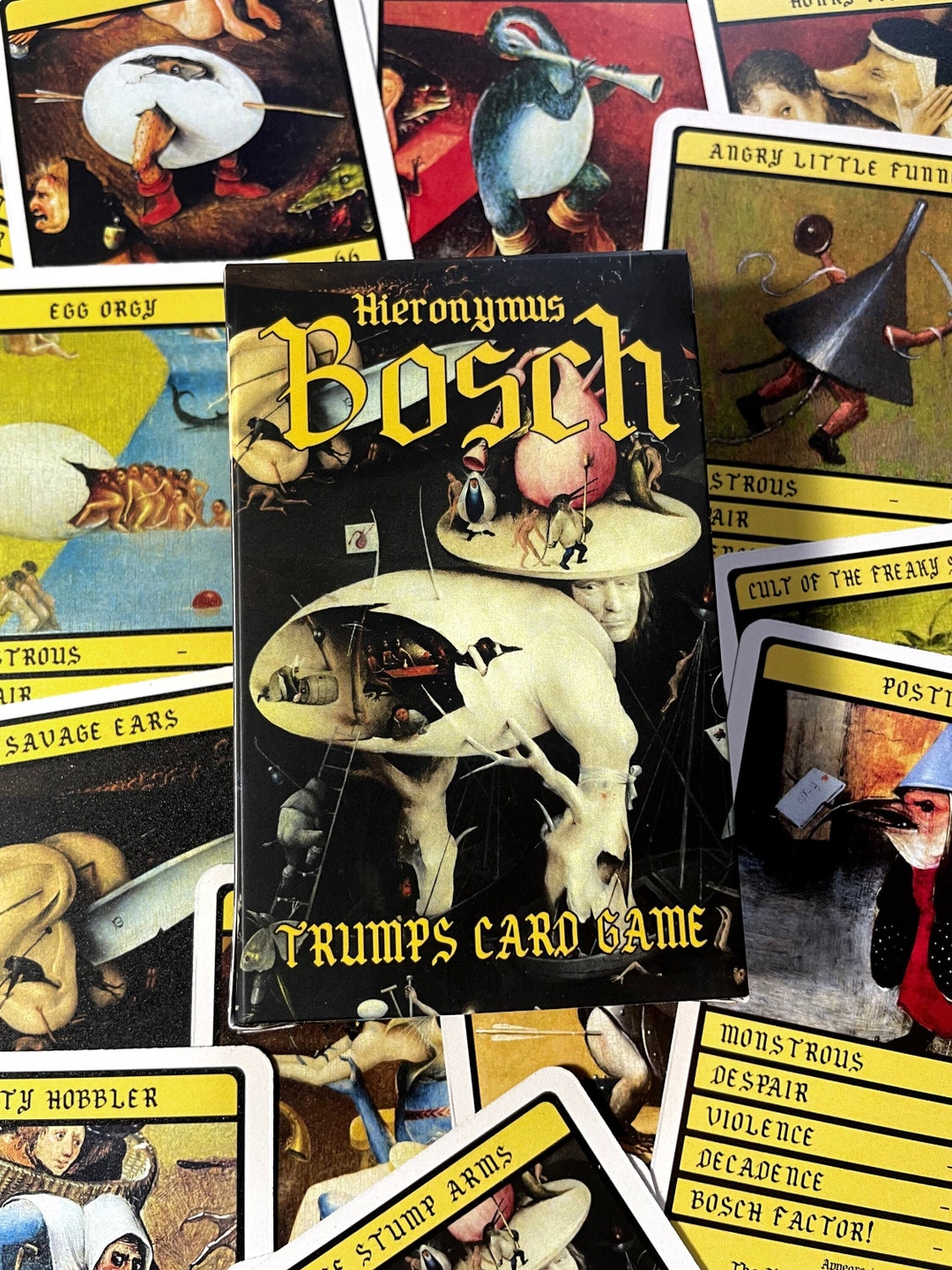 HIERONYMUS BOSCH - Trumps Card Game - Etsy
