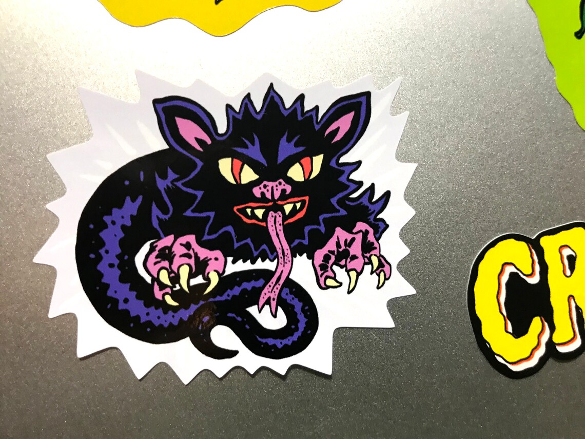 CRYPTIDS A5 Vinyl Sticker Sheet - Etsy