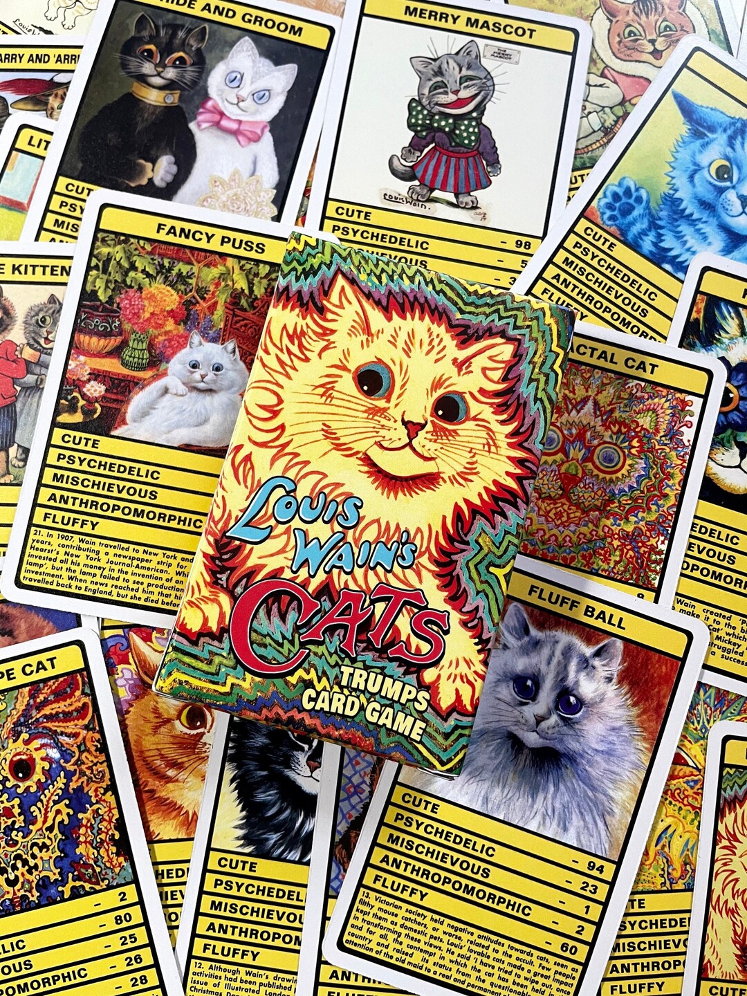 Louis Wain’s Cats - Trumps Card Game - Etsy