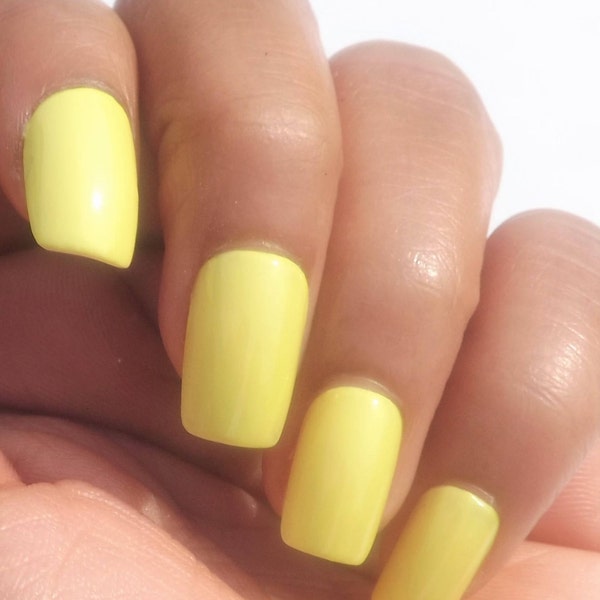 Yellow Nail Polish - Etsy
