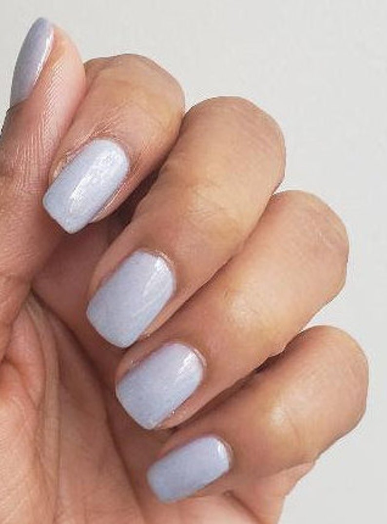 Light Blue Nail Polish - Etsy