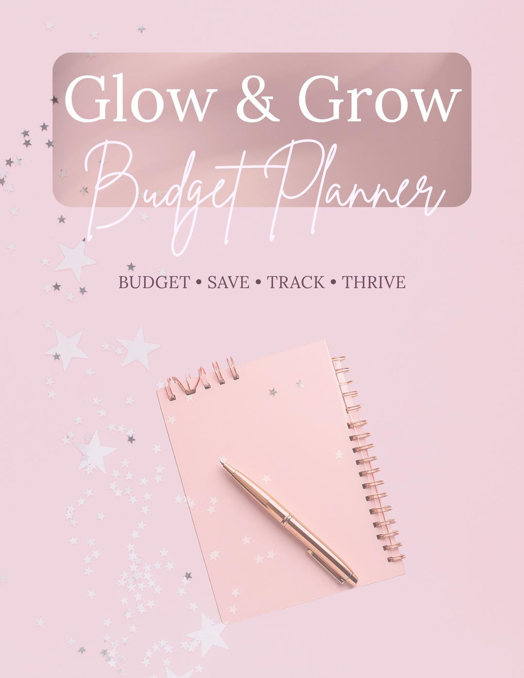 Financial Glow-up Planner | Take Control of Your Finances | 38-pages - Etsy