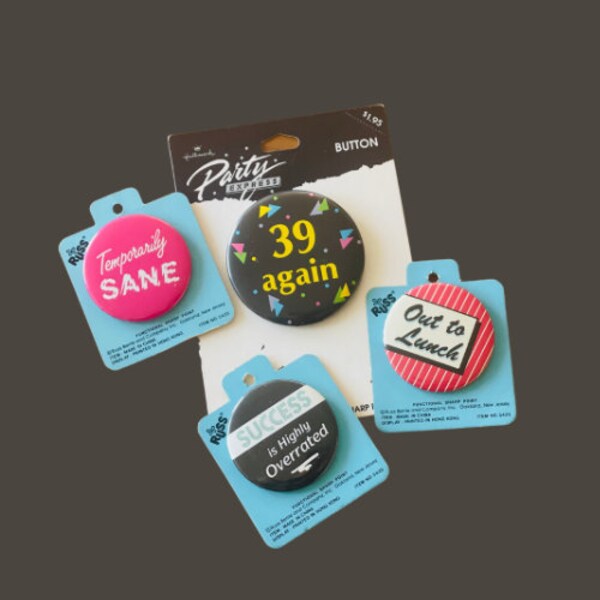 Funny Buttons - Etsy