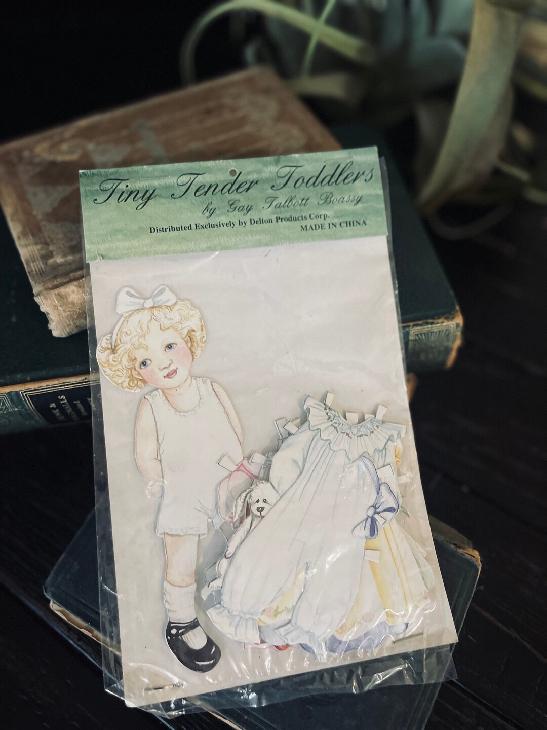 Tiny Tender Toddlers Paper Doll Gift Set by Gay Talbott Boassy - Etsy