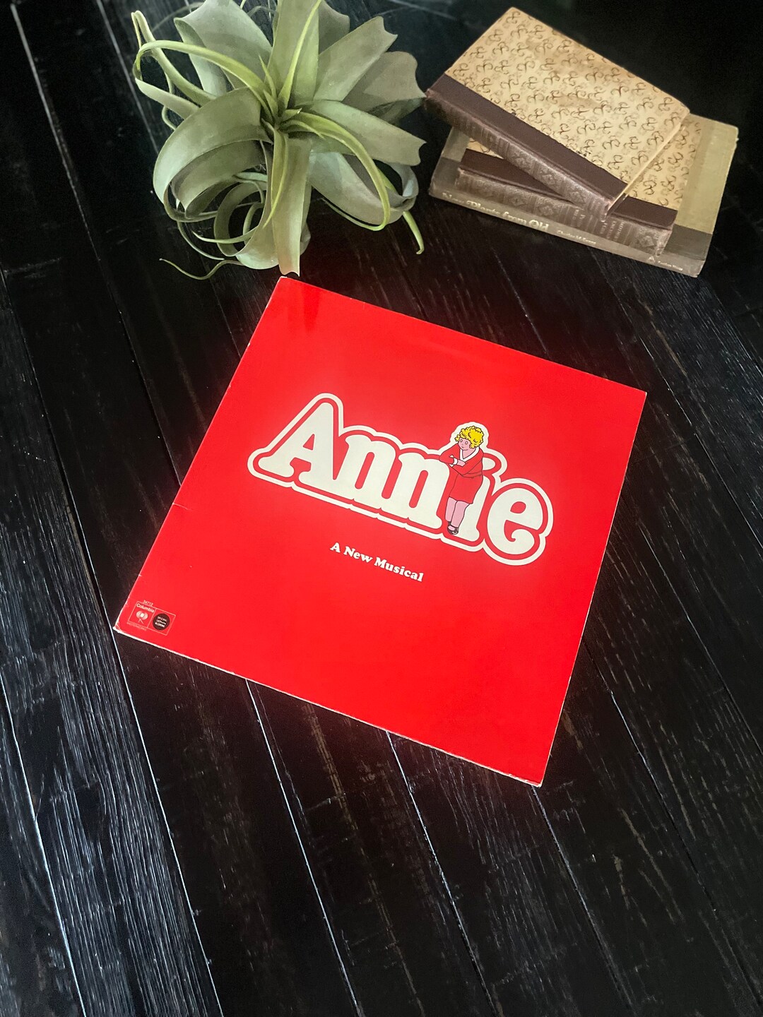 1977 Original Cast Annie A New Musical Vinyl Record & Souvenir Program ...