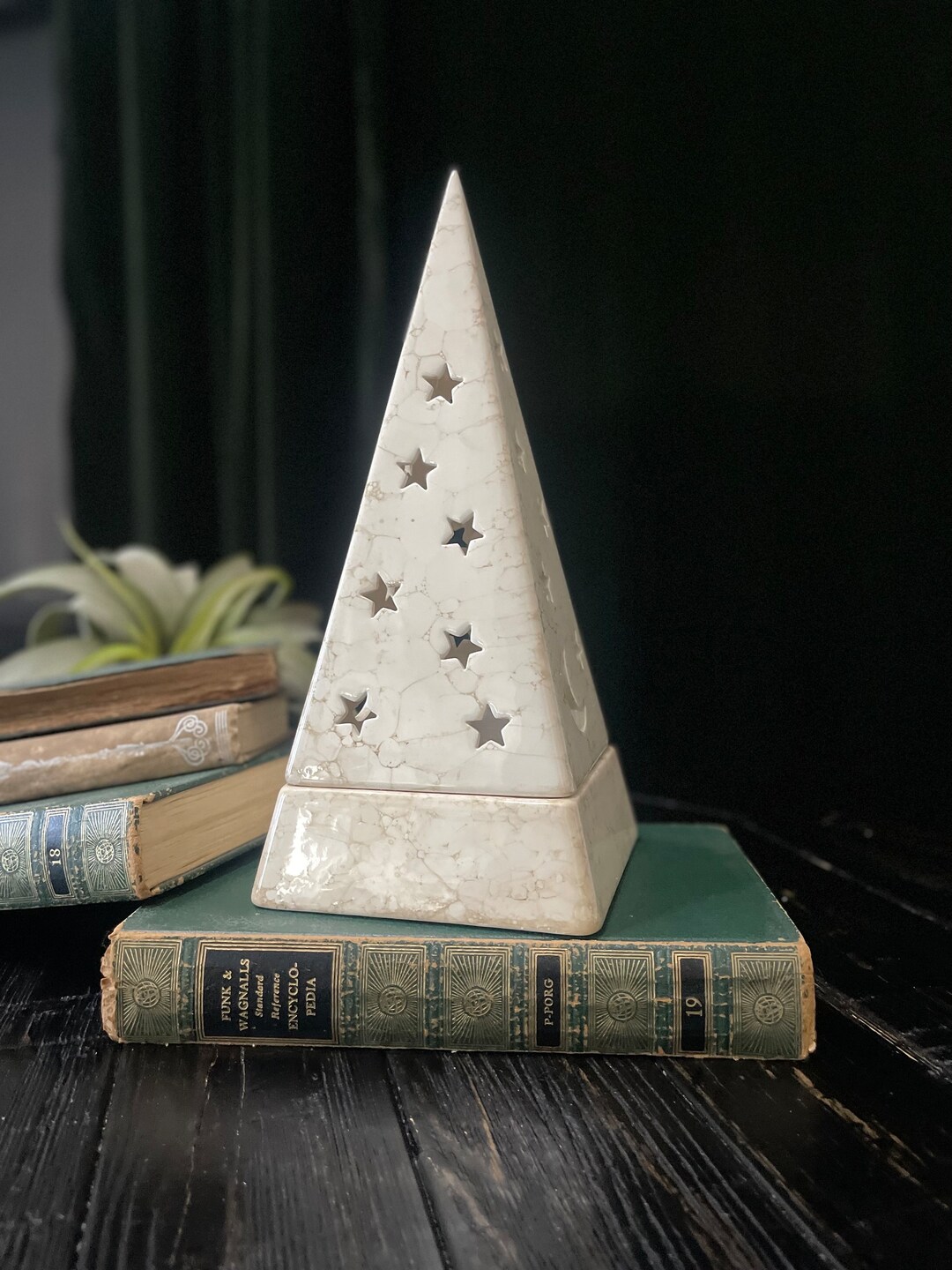 Partylite Galaxy Tealight Holder Ceramic Celestial Luminaria - Etsy