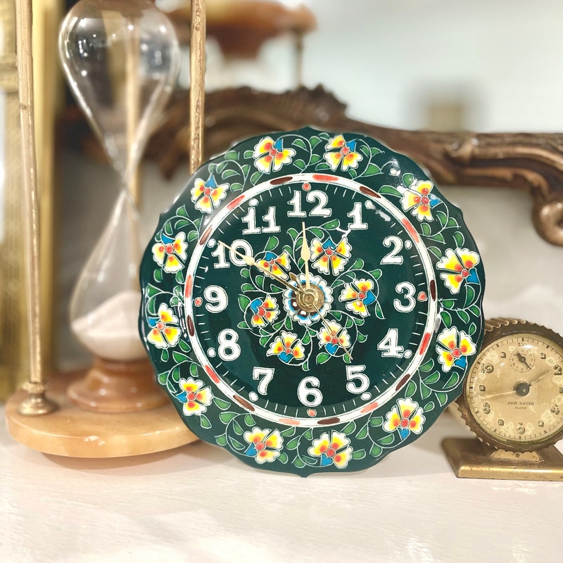 Ceramic Clock - Etsy