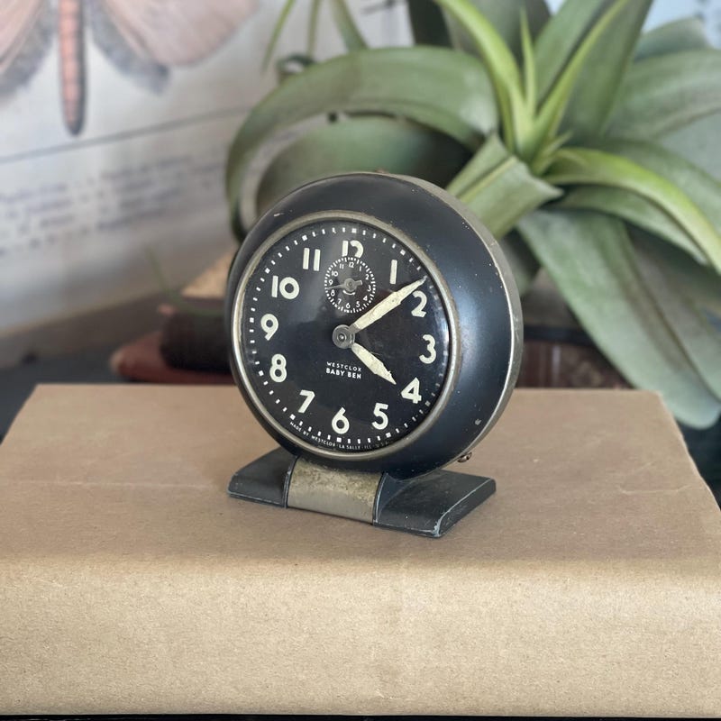 Mcm Desk Clock - Etsy