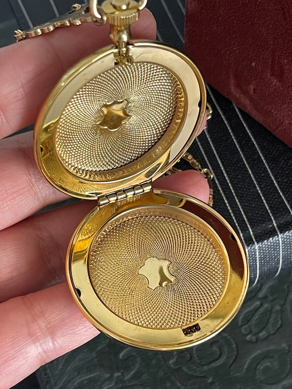 All-Seeing-Eye Victorian Pocket Watch Photo Locket Ne… - Gem