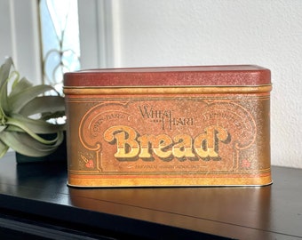 Metal Vintage Bread Box | Etsy