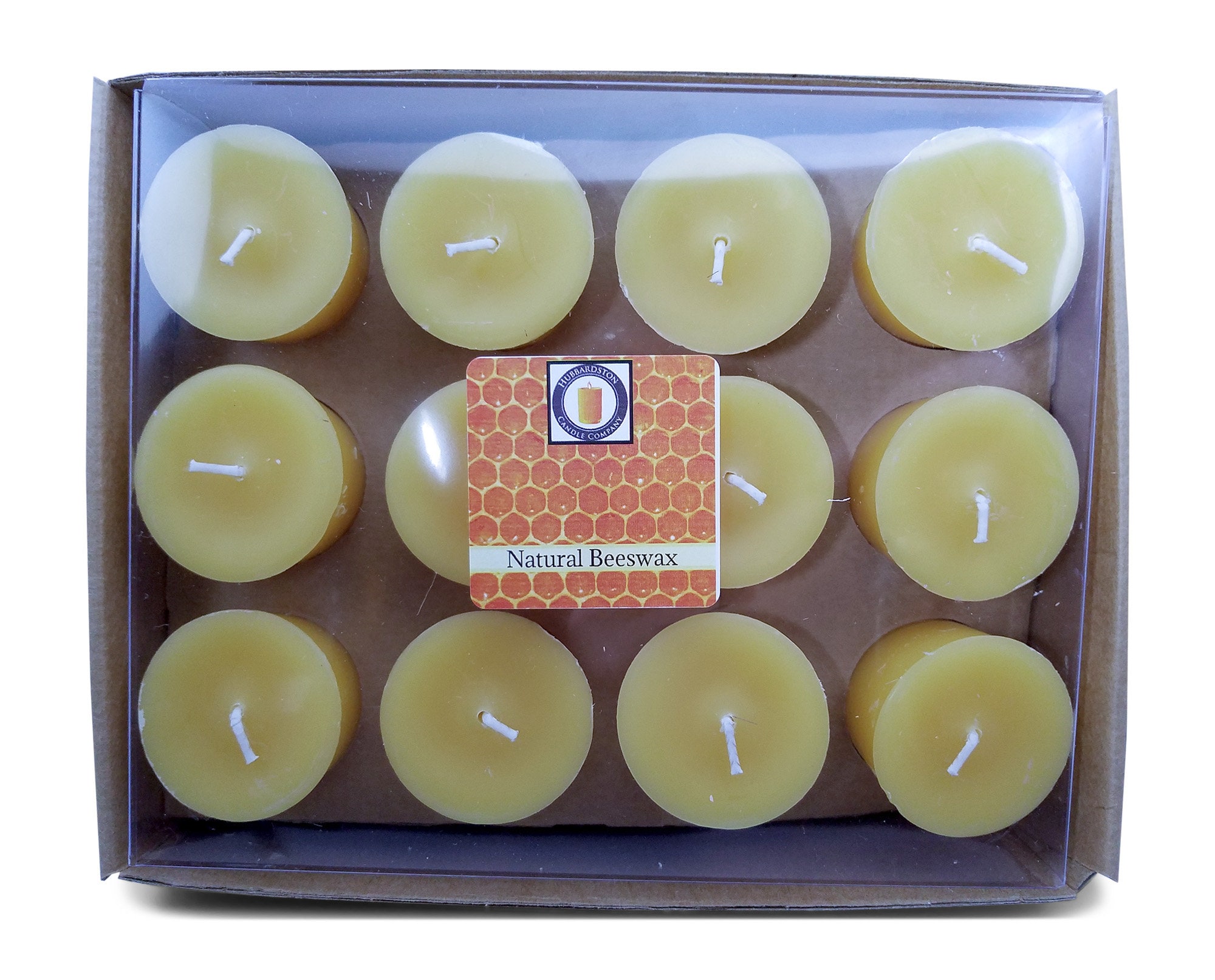 100% Natural Beeswax Votive Candle 12 Pack - Etsy