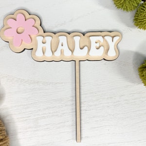 Daisy Cake Topper, Cake Topper for Birthday, Custom Cake Topper, Daisy ...