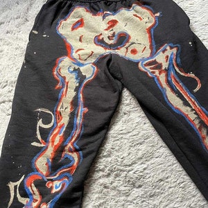 Skeleton Sweat Pants - Etsy
