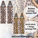 Leopard Eyes Beaded Earrings Pattern, Brick Stitch & Fringe (PDF ...