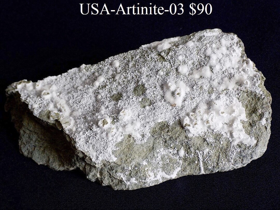 Rocks and Minerals - ARTINITE From New York State, USA (usa-artinite-03 ...