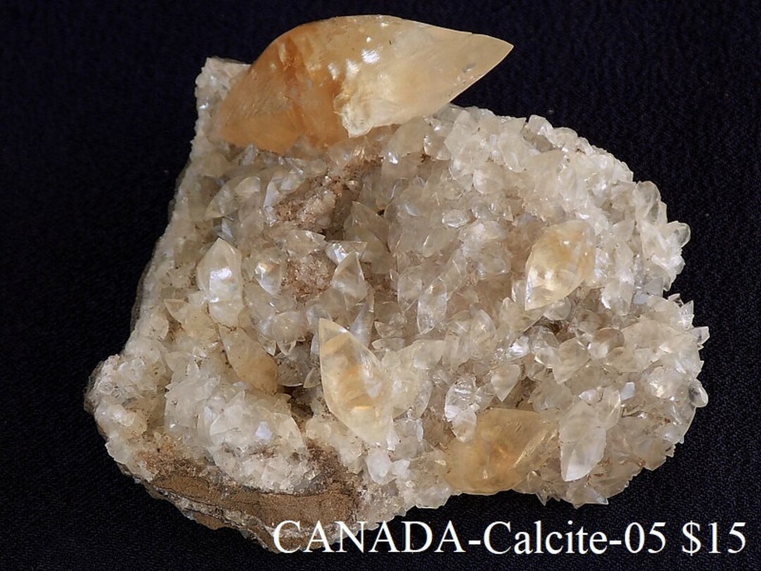 Rocks and Minerals Calcite From Ontario, Canada canada-calcite-05 - Etsy