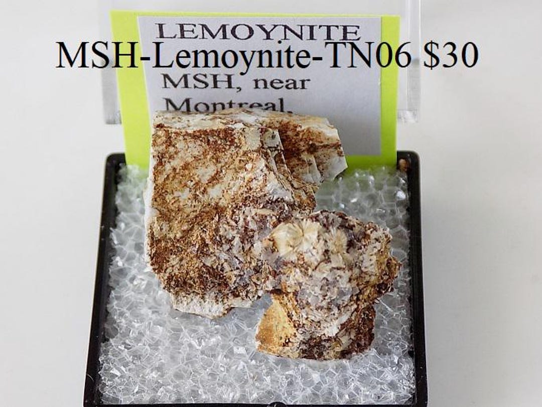 Rocks and Minerals Lemoynite From Mont Saint-hilaire, Canada msh ...