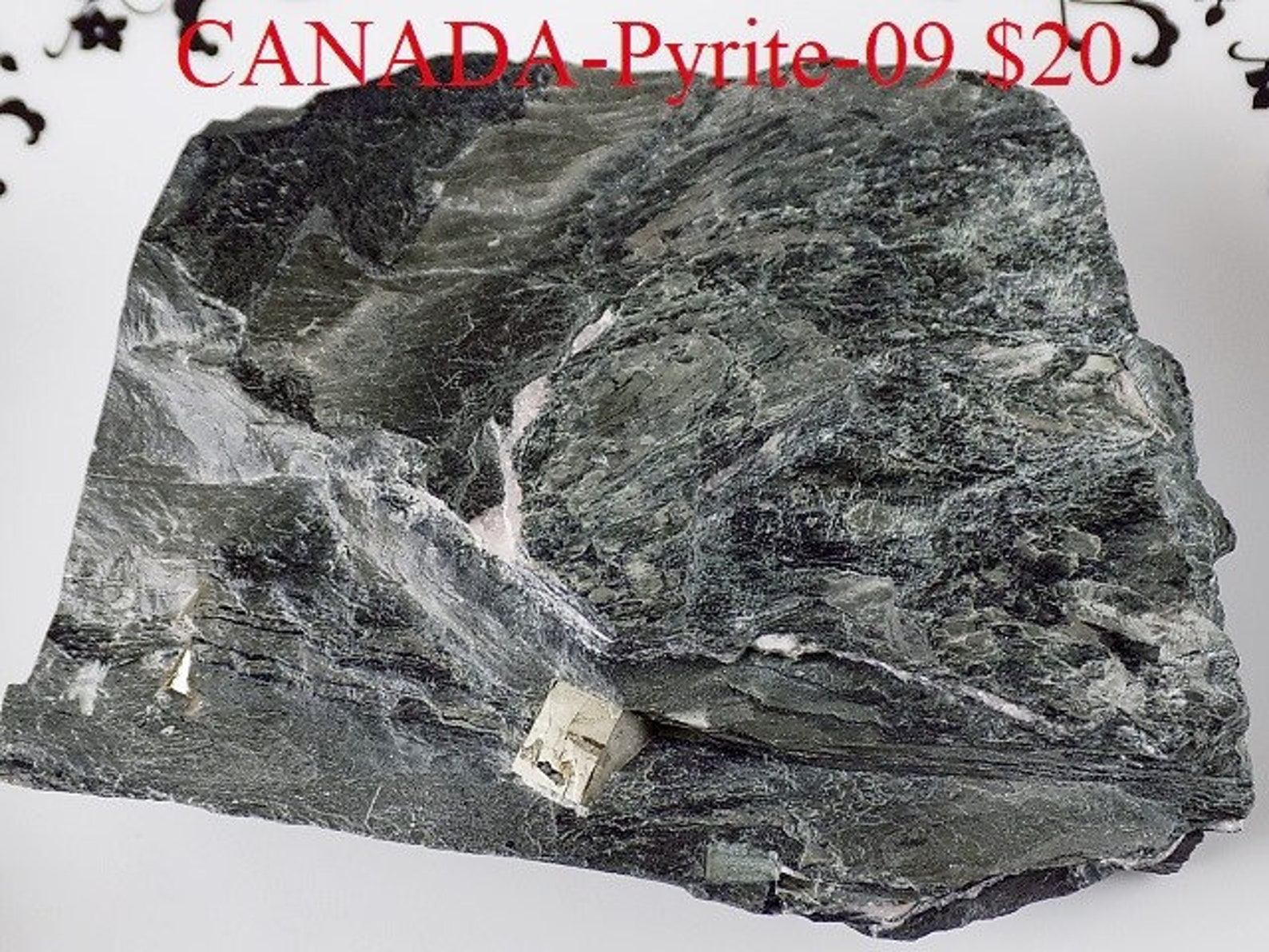 Rocks and Minerals Pyrite From Quebec, Canada canada-quartz-32 - Etsy