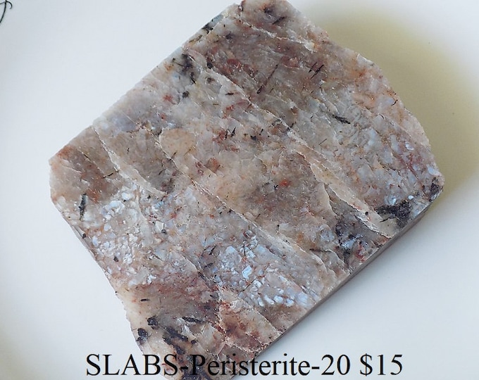 Slabs Fish Scale PERISTERITE From Ontario, Canada slabs-peristerite-20 ...