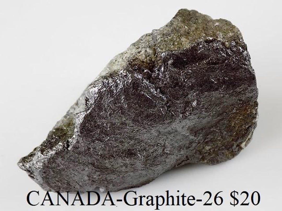 Rocks and Minerals GRAPHITE From Quebec, Canada canada-graphite-26 - Etsy