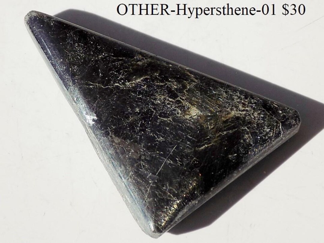 Rocks and Minerals - HYPERSTHENE From Canada (other-hypersthene-01) - Etsy