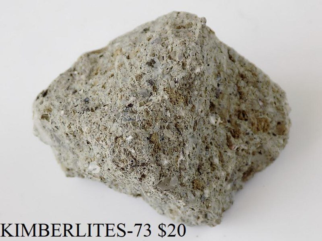 Rocks and Minerals Kimberlite From Ontario, Canada KIMBERLITE-73 - Etsy