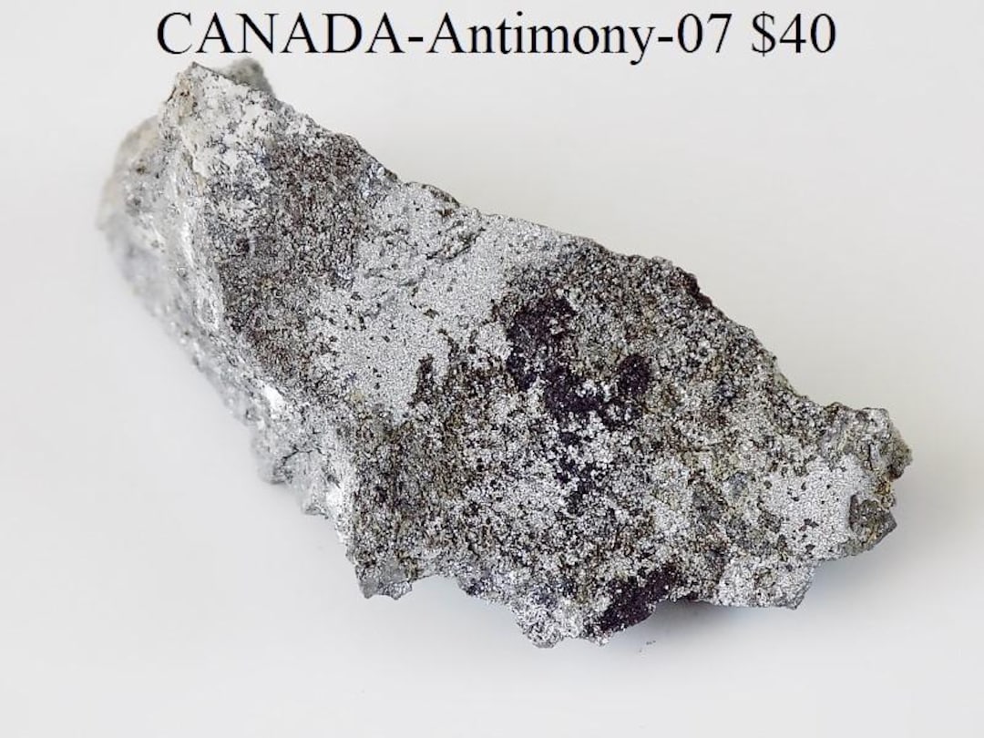 Rocks and Minerals Native Antimony From New Brunswick, Canada canada ...