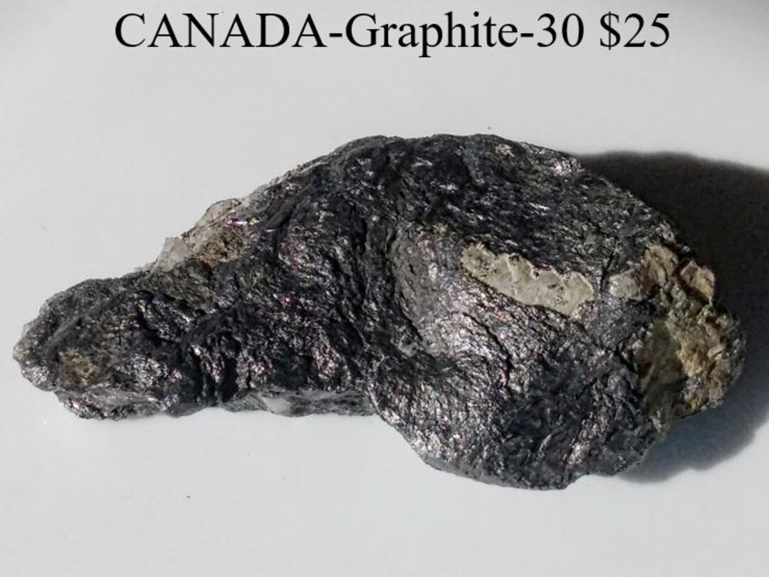 Rocks and Minerals - GRAPHITE From Quebec, Canada (canada-graphite-28 ...