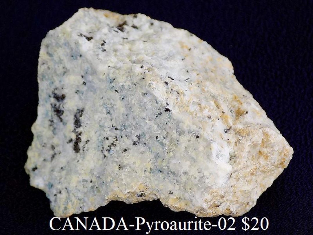 Rocks and Minerals - PYROAURITE From Quebec, Canada (canada-pyroaurite ...