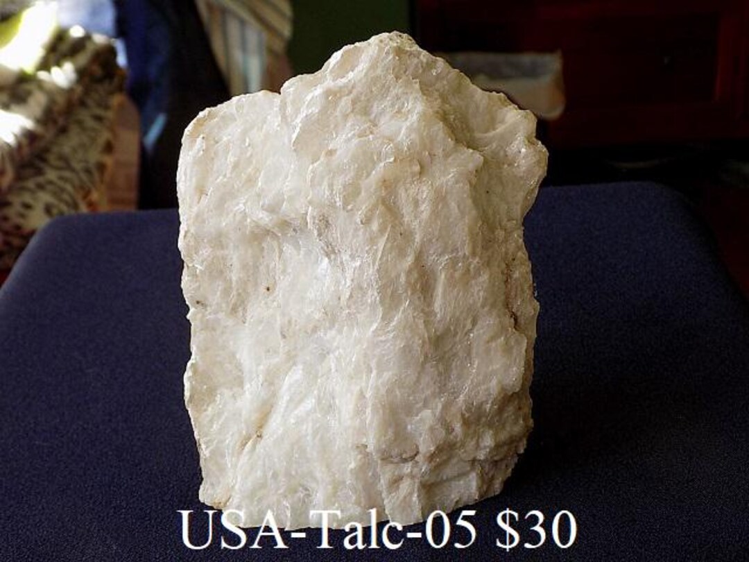 Rocks and Minerals - TALC From New York, USA (usa-talc-05) - Etsy