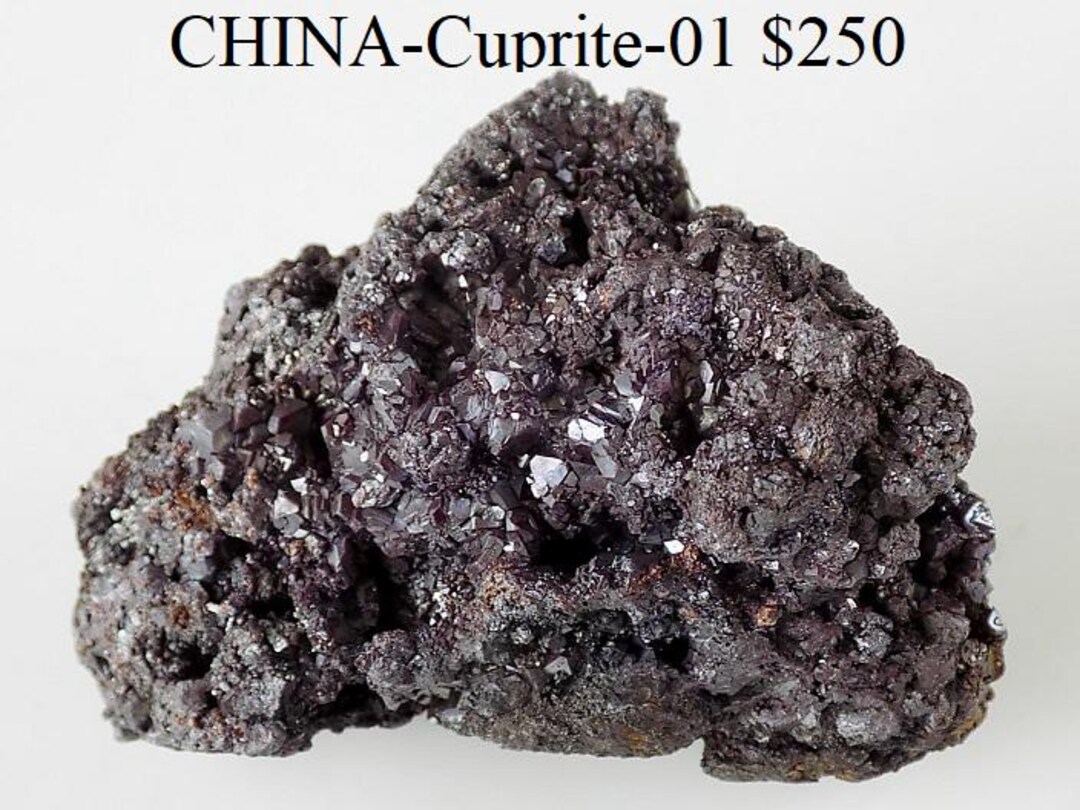 Rocks and Minerals CUPRITE From Hubei, China china-cuprite-01 - Etsy