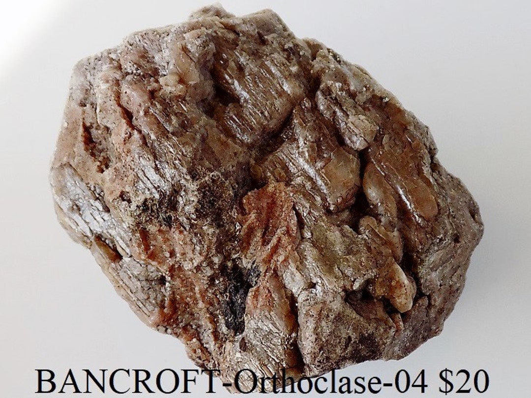 Rocks and Minerals - Orthoclase Feldspar From Ontario, Canada (bancroft ...