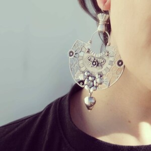 Preciosos aretes indígenas mexicanos de Federico. Joyería mestiza ...