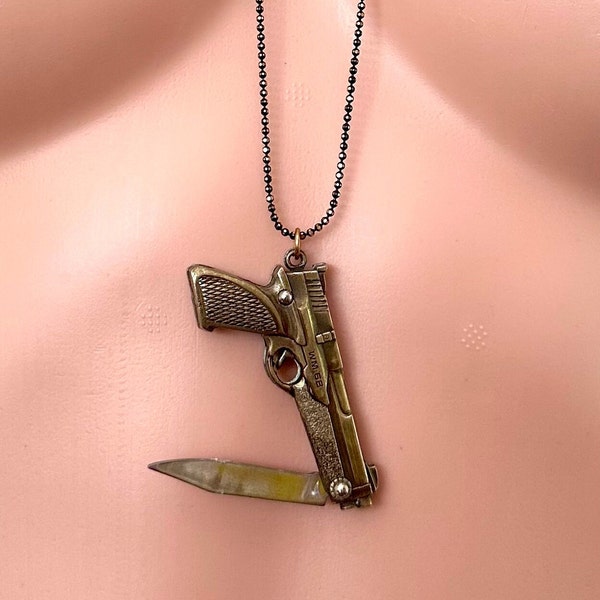 Knife Necklace - Etsy