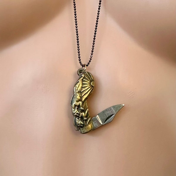 Knife Necklace - Etsy
