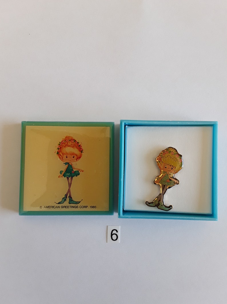Vintage 80s Herself the Elf Enamel Pins - Etsy