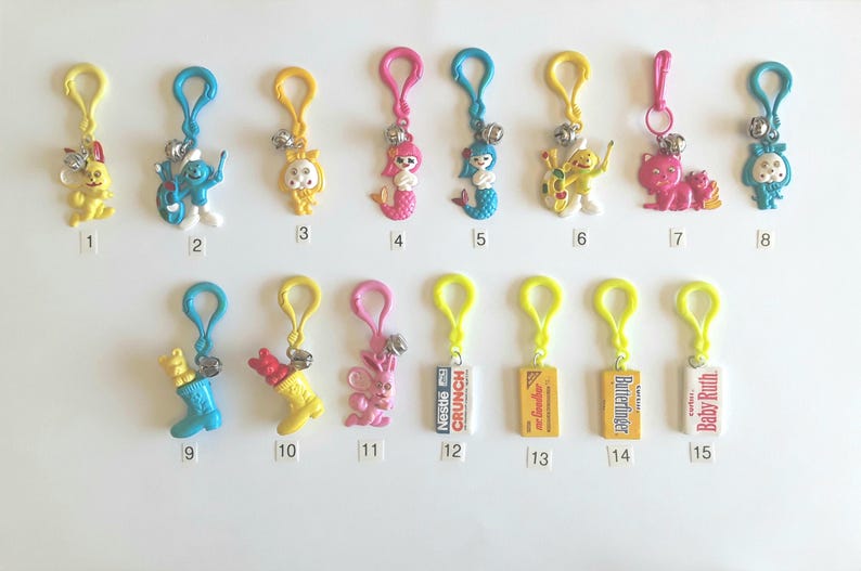 Retro 80s Bell Charm Assortment #6 - Etsy