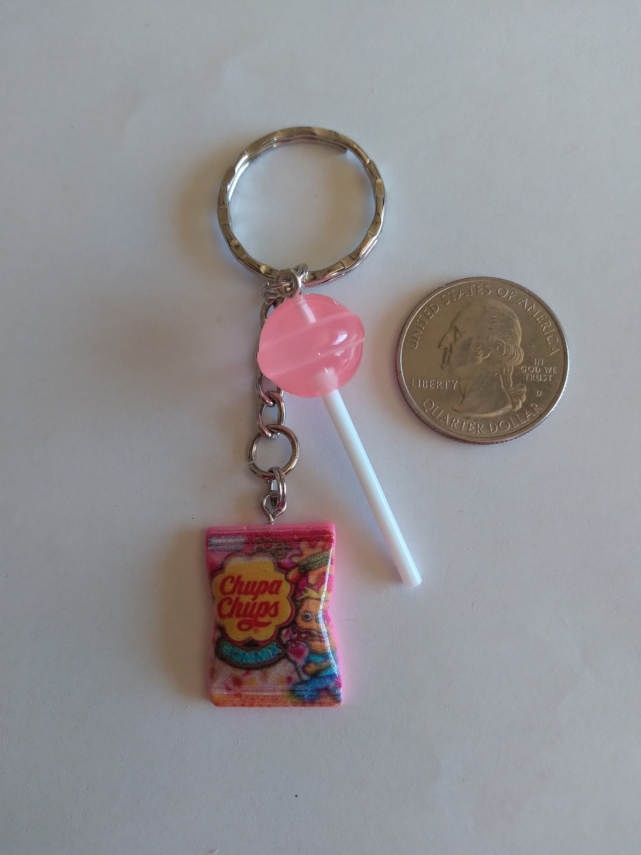 Resin Chupa Chups Inspired Keychains - Etsy
