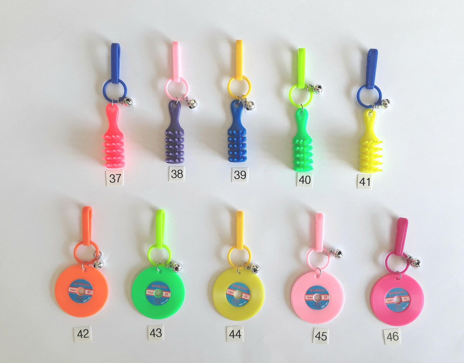 Retro 80s Bell Charm Assortment #2 - Etsy