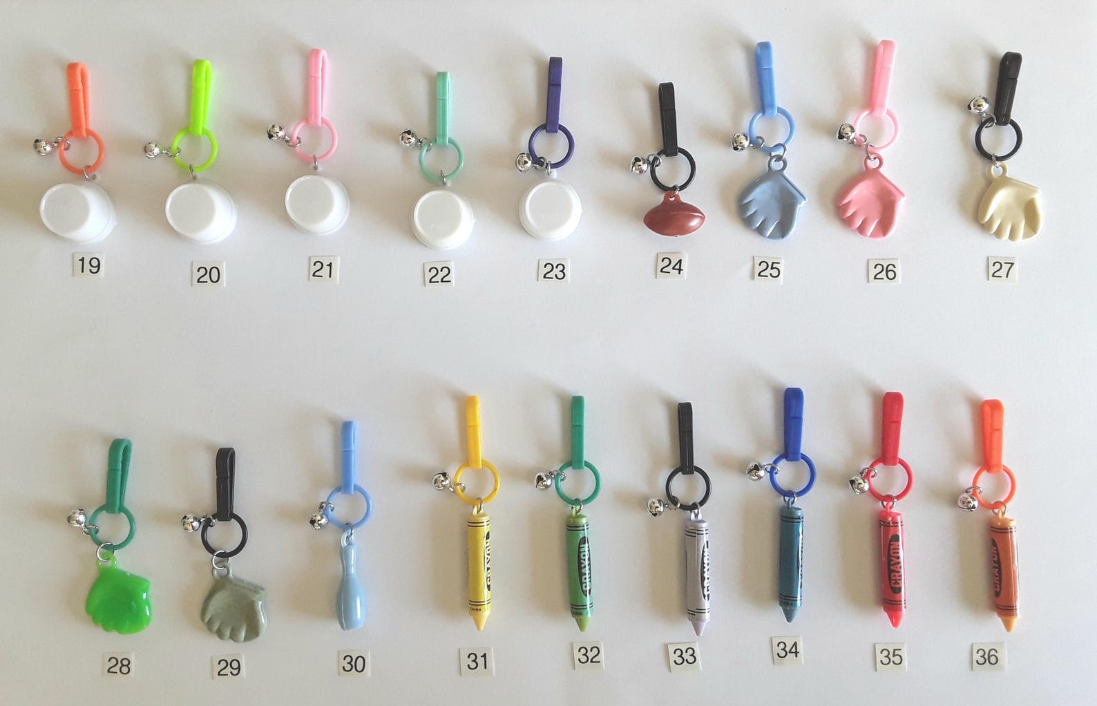 Retro 80s Bell Charm Assortment #2 - Etsy