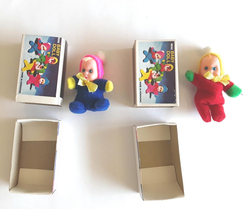 Vintage 80s Matchbox Mini Babies Doll Lot - Etsy